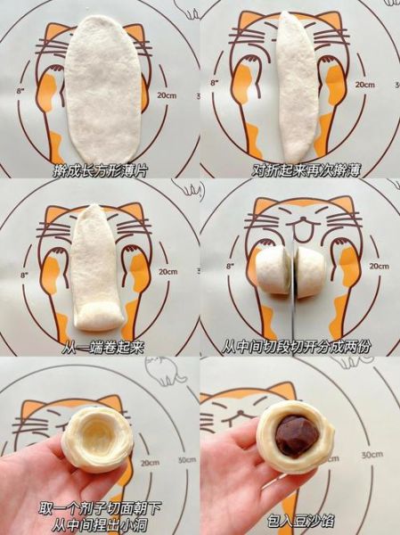 豆沙包花式捏法图解_新手怎么捏出好看褶子-第3张图片-山城妙识 豆沙包花式捏法图解_新手怎么捏出好看褶子-第3张图片-山城妙识