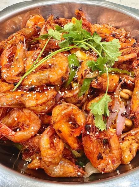 干锅虾配菜怎么选_干锅虾配菜有哪些-第1张图片-山城妙识 干锅虾配菜怎么选_干锅虾配菜有哪些-第1张图片-山城妙识