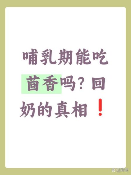 茴香回奶吗_哺乳期能吃茴香吗-第2张图片-山城妙识