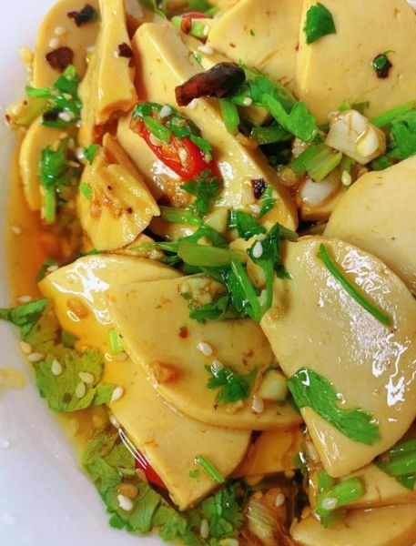 素鸡豆腐怎么拌凉菜_素鸡豆腐凉拌做法-第1张图片-山城妙识