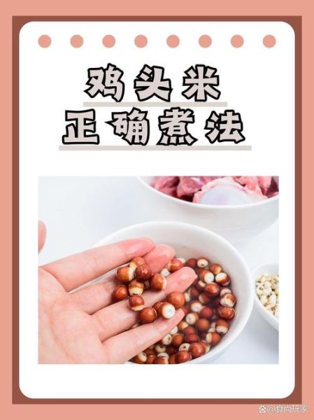 鸡头米怎么煮_鸡头米做法大全图解-第1张图片-山城妙识