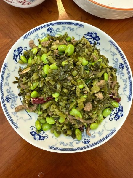 雪菜毛豆怎么炒好吃_雪菜毛豆热量高吗-第3张图片-山城妙识 雪菜毛豆怎么炒好吃_雪菜毛豆热量高吗-第3张图片-山城妙识