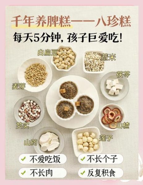 健脾八珍糕配方比例_健脾八珍糕怎么做-第1张图片-山城妙识