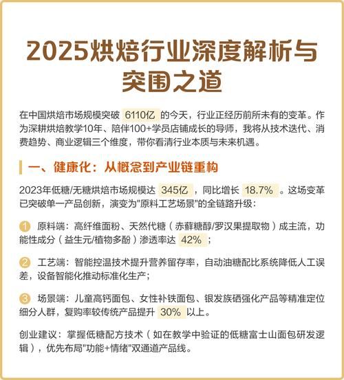 烘焙行业越来越难做了_如何突围-第2张图片-山城妙识