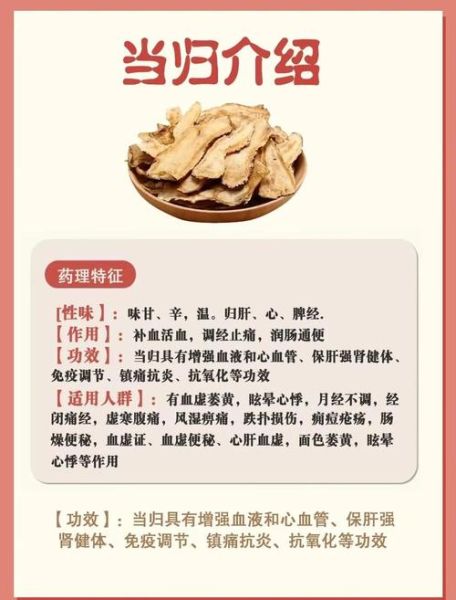 当归的功效与作用有哪些_当归主治什么病-第1张图片-山城妙识