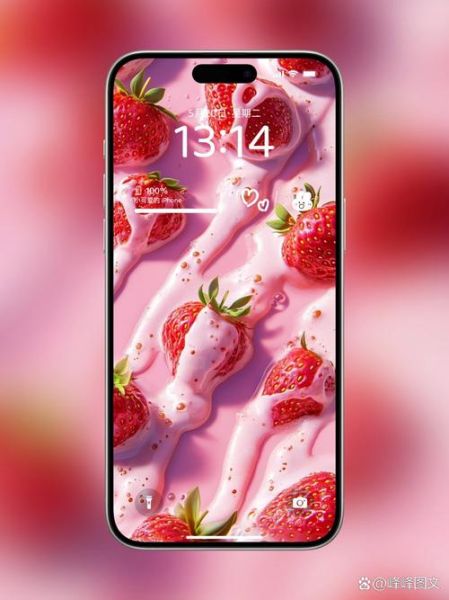 草莓牛奶壁纸哪里找_草莓牛奶壁纸怎么设置-第2张图片-山城妙识