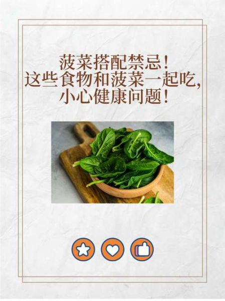 菠菜和什么食物一起吃_菠菜搭配禁忌-第1张图片-山城妙识