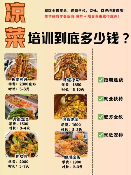 凉菜培训班多少钱_凉菜培训学校哪家好-第1张图片-山城妙识