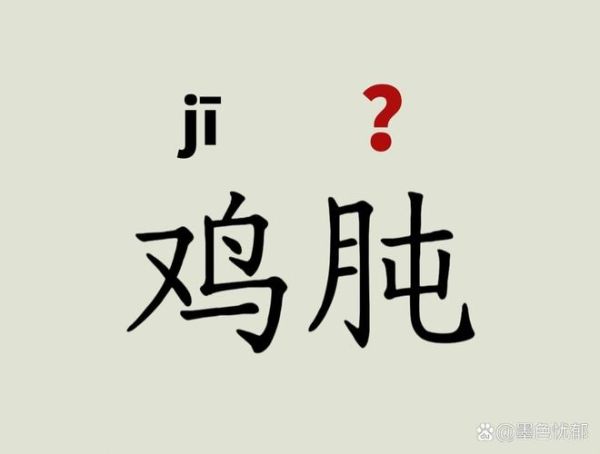 胗的读音是什么_胗怎么读拼音-第3张图片-山城妙识