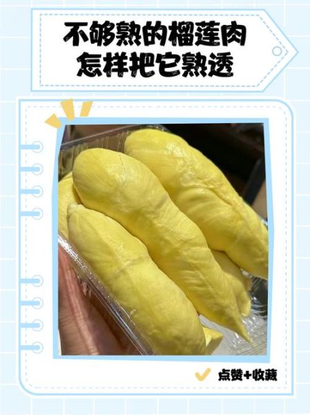 不熟榴莲肉怎么放熟_榴莲肉不熟怎么办-第2张图片-山城妙识 不熟榴莲肉怎么放熟_榴莲肉不熟怎么办-第2张图片-山城妙识