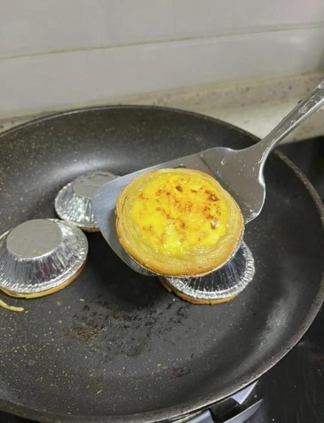 没有烤箱怎么做蛋挞_平底锅版蛋挞做法-第1张图片-山城妙识