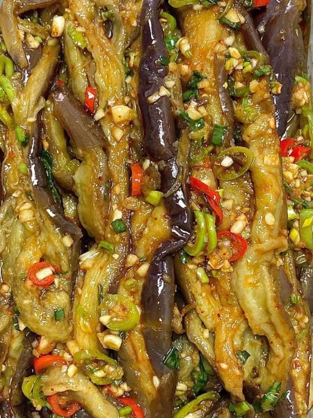 凉拌蒜泥茄子怎么做_家常做法步骤详解-第1张图片-山城妙识