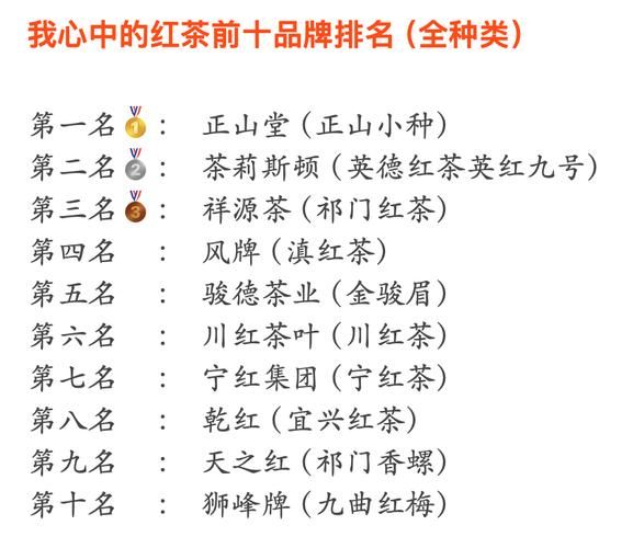 红茶什么牌子好_哪个品牌口感最香-第2张图片-山城妙识
