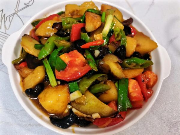 地三鲜图片高清大图_如何拍出诱人色泽-第3张图片-山城妙识