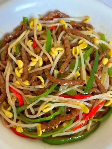 肉炒黄豆芽怎么做好吃_黄豆芽炒肉的家常做法-第1张图片-山城妙识 肉炒黄豆芽怎么做好吃_黄豆芽炒肉的家常做法-第1张图片-山城妙识