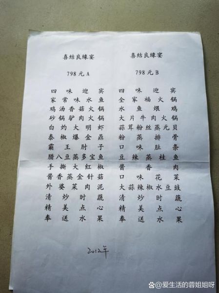 农村8凉8热宴席菜谱有哪些_怎么做才地道-第3张图片-山城妙识