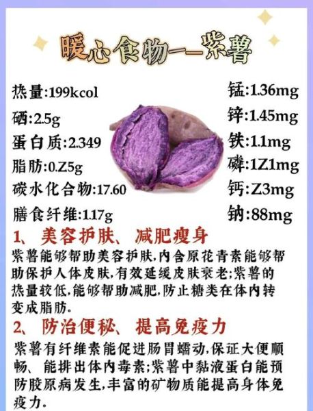 红薯和紫薯哪个更减肥_紫薯的功效与作用禁忌-第1张图片-山城妙识