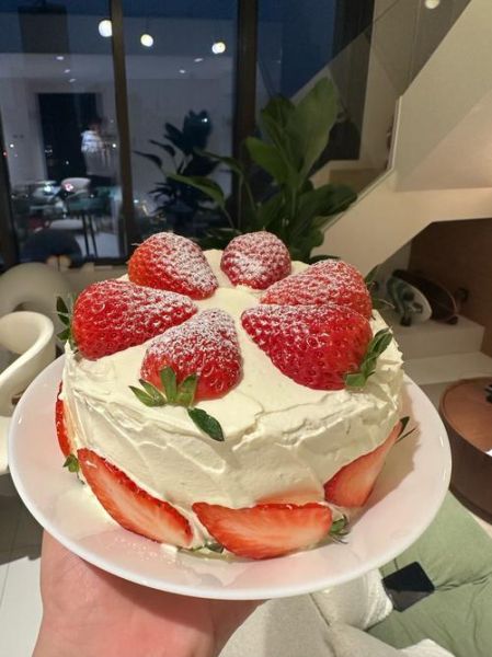 草莓蛋糕怎么做_家庭简易做法-第2张图片-山城妙识