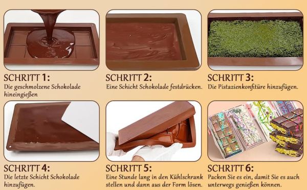 用模具做巧克力怎么做_巧克力模具使用技巧-第2张图片-山城妙识