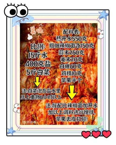 正宗朝鲜辣白菜怎么腌_家庭版详细步骤-第1张图片-山城妙识