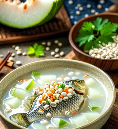 鲫鱼冬瓜汤的做法_鲫鱼冬瓜汤的功效与作用-第1张图片-山城妙识 鲫鱼冬瓜汤的做法_鲫鱼冬瓜汤的功效与作用-第1张图片-山城妙识