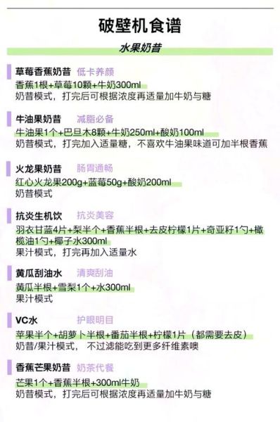破壁机奶昔怎么做_破壁机奶昔配方比例-第1张图片-山城妙识