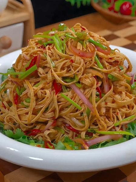 凉拌豆腐丝怎么做好吃_凉拌豆腐丝做法窍门-第1张图片-山城妙识 凉拌豆腐丝怎么做好吃_凉拌豆腐丝做法窍门-第1张图片-山城妙识