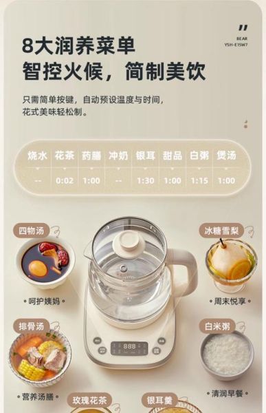 小熊养生壶食谱大全_小熊养生壶怎么煮粥不溢锅-第1张图片-山城妙识 小熊养生壶食谱大全_小熊养生壶怎么煮粥不溢锅-第1张图片-山城妙识