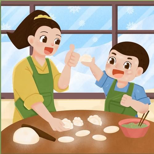 立冬为什么要吃饺子_卡通图片怎么画-第3张图片-山城妙识