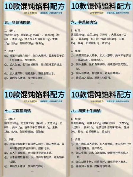 馄饨馅怎么做好吃_馄饨馅调制的秘诀-第2张图片-山城妙识