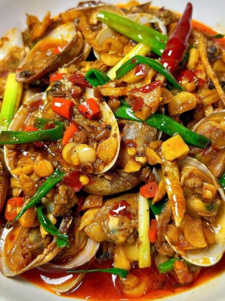 辣炒花甲怎么炒才好吃_辣炒花甲最正宗的做法-第1张图片-山城妙识