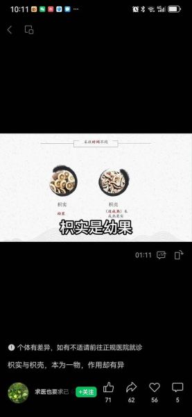 枳实与枳壳的区别_功效与用法差异-第2张图片-山城妙识