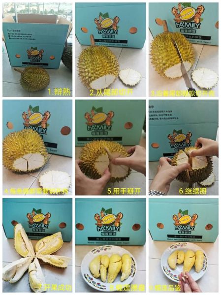 榴莲怎么开_开榴莲最简单的方法-第1张图片-山城妙识 榴莲怎么开_开榴莲最简单的方法-第1张图片-山城妙识