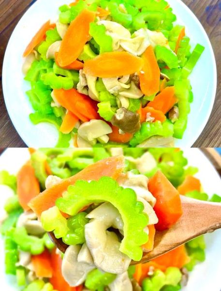 素炒苦瓜怎么炒不苦_苦瓜去苦味技巧-第2张图片-山城妙识