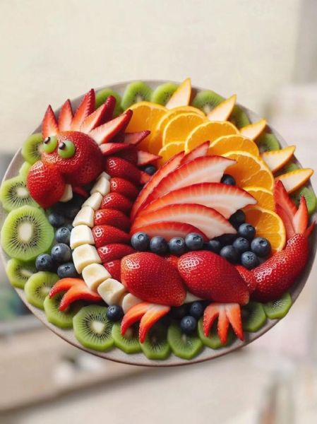 水果拼盘怎么摆好看_三种水果拼盘图片教程-第2张图片-山城妙识