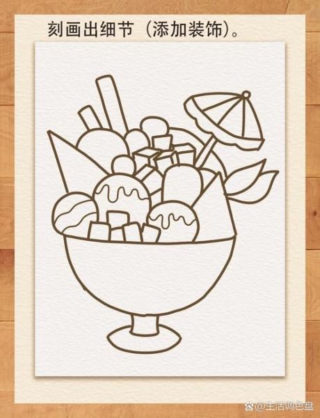 冷饮图片简笔画怎么画_简笔画冷饮素材哪里找-第2张图片-山城妙识