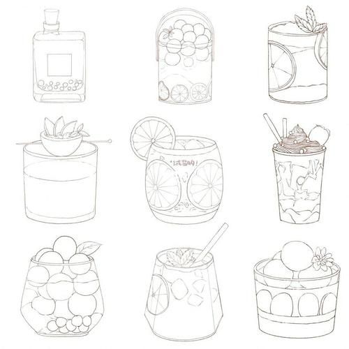 冷饮图片简笔画怎么画_简笔画冷饮素材哪里找-第3张图片-山城妙识