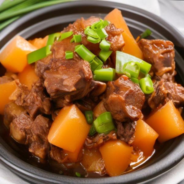 萝卜焖排骨怎么做好吃_萝卜焖排骨的家常做法-第1张图片-山城妙识