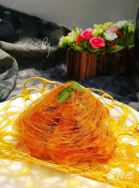 千丝万缕拔丝虾怎么做_拔丝虾的糖丝怎么拉得细长-第2张图片-山城妙识