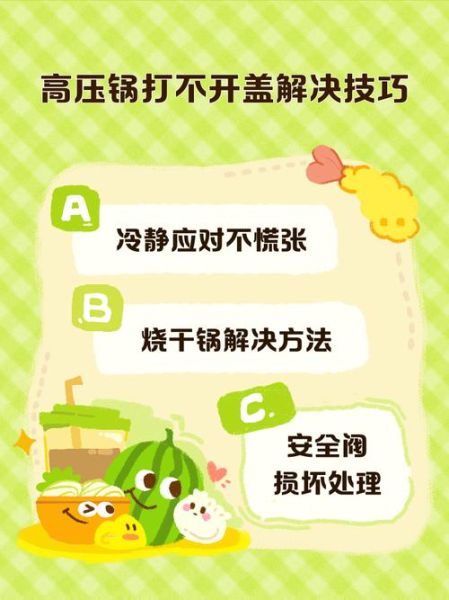 电压力锅打不开盖怎么办_电压力锅盖子卡住怎么修-第2张图片-山城妙识