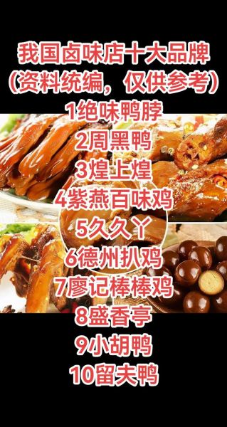 卤菜品牌排行榜_哪个牌子好吃-第2张图片-山城妙识
