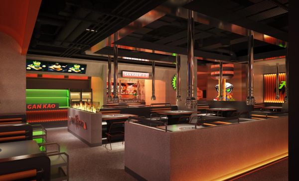 韩国烤肉店装修效果图_如何打造韩式氛围-第1张图片-山城妙识