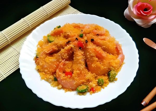 油炸基围虾怎么做才酥脆_油炸基围虾用面粉还是淀粉-第1张图片-山城妙识