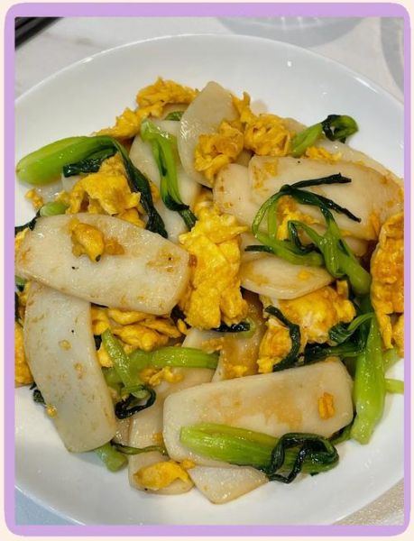 青菜炒年糕怎么炒不糊锅_青菜炒年糕家常做法-第1张图片-山城妙识 青菜炒年糕怎么炒不糊锅_青菜炒年糕家常做法-第1张图片-山城妙识