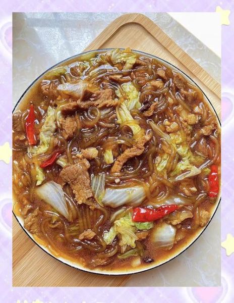 粉条炖白菜怎么做_粉条炖白菜用哪种粉条-第1张图片-山城妙识