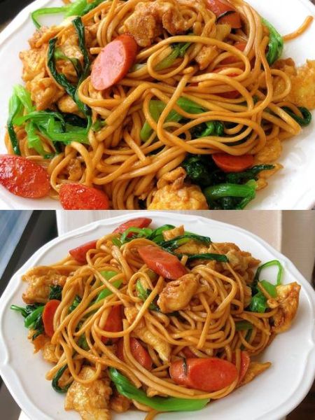 鸡蛋炒面怎么做_鸡蛋炒面图片实拍步骤-第1张图片-山城妙识