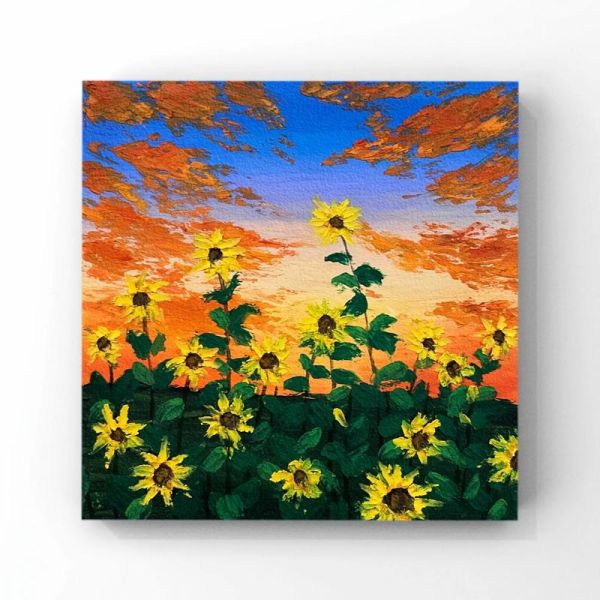 向日葵图片唯美_如何拍出油画感-第1张图片-山城妙识