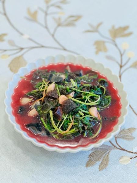 紫苋菜图片大全大图_紫苋菜怎么做好吃-第2张图片-山城妙识