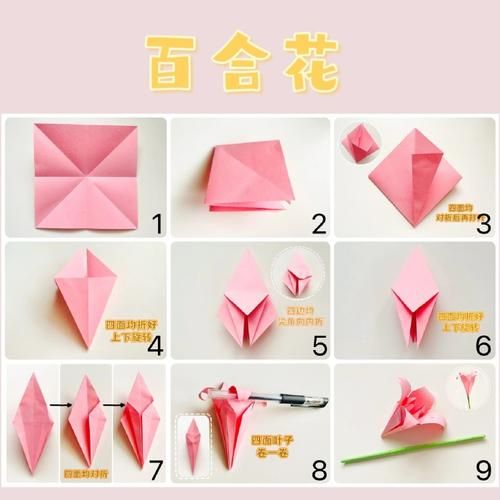 花折纸100种折法_适合初学者的简单教程-第2张图片-山城妙识 花折纸100种折法_适合初学者的简单教程-第2张图片-山城妙识
