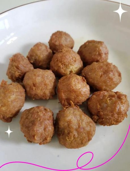 炸肉丸子怎么做才又香又脆_炸肉丸子酥脆技巧-第3张图片-山城妙识